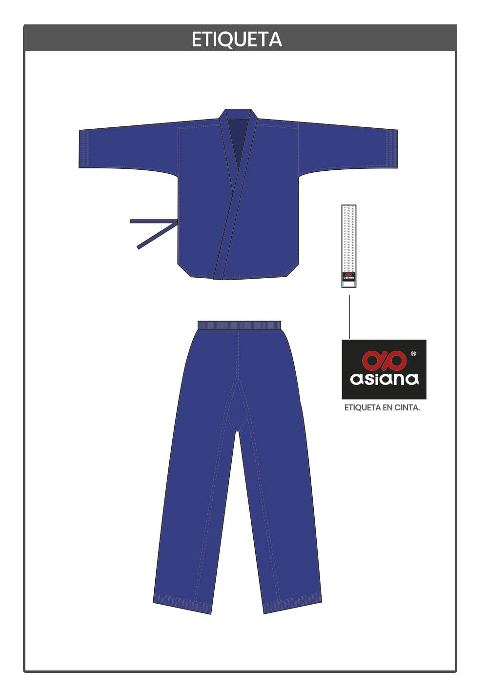 KARATEGUI AZUL - UNIFORMES